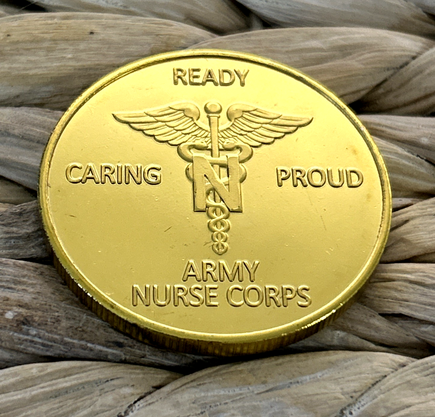 US ARMY NURSE CORPS Challenge Coin-Ready-Caring-Proud | eBay