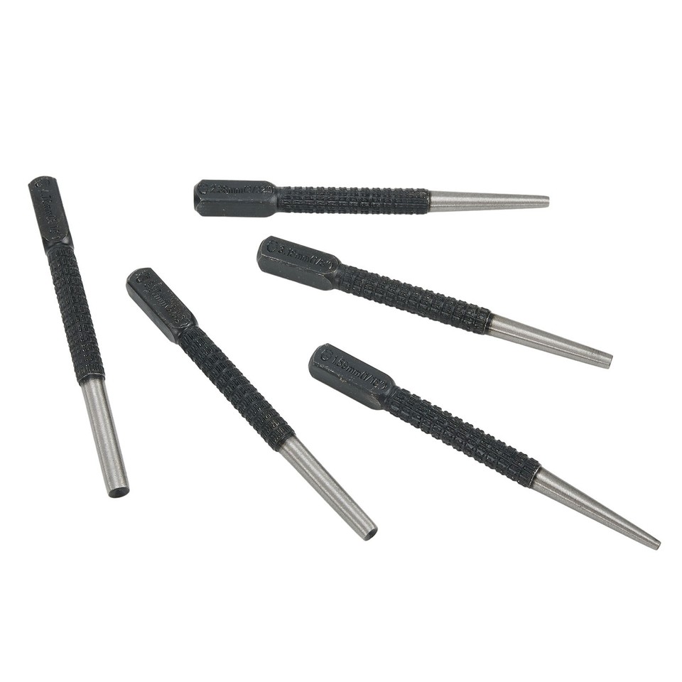 Nail Punch 5pcs Nail Punch Hammerless Nail Center Holes Punch Woodwork ...