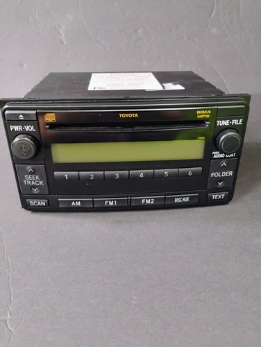 06 -09 Toyota 4Runner CD Player Radio Receiver 86120-52530 - Free ...