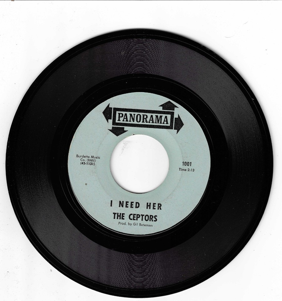 GARAGE 45 RPM- THE CEPTORS - PANORAMA RECORDS "I CAN'T MAKE IT" | eBay