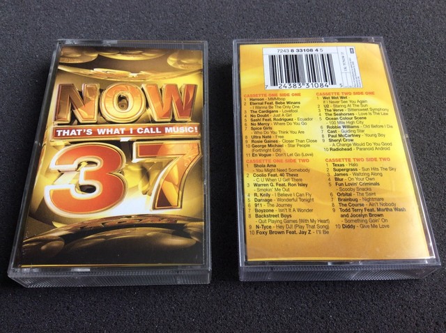 Now That's What I Call Music 37 Double Cassette 1997 RARE for sale ...