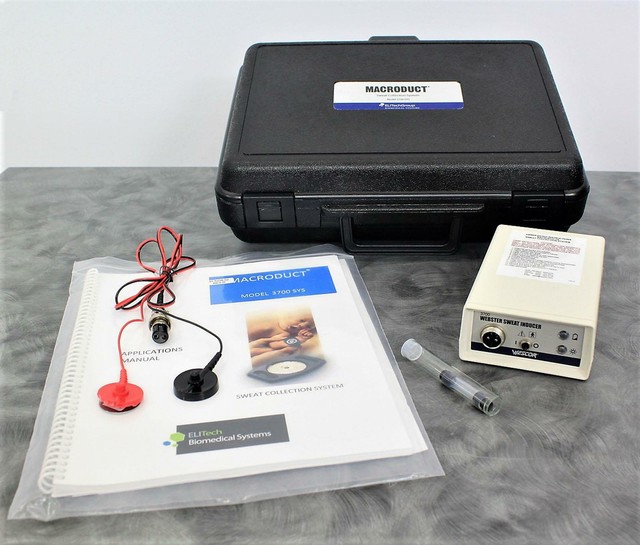 Wescor Macroduct Model 3700 SYS Sweat Collection System with Electrodes | eBay