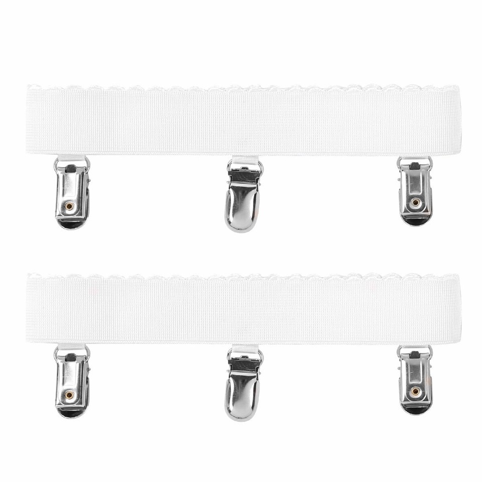 Women Garter Belt Clip Sock Thigh High Garter Belt Holder Fastener ...