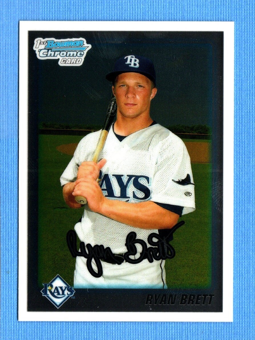 2010 Bowman Chrome Draft Prospects #BDPP5 Ryan Brett Tampa Bay Rays | eBay