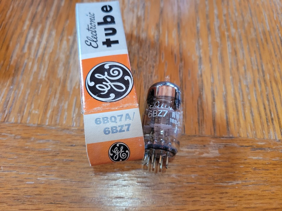 GE NOS 6BQ7A / 6BZ7 Vacuum Tube Tested | eBay
