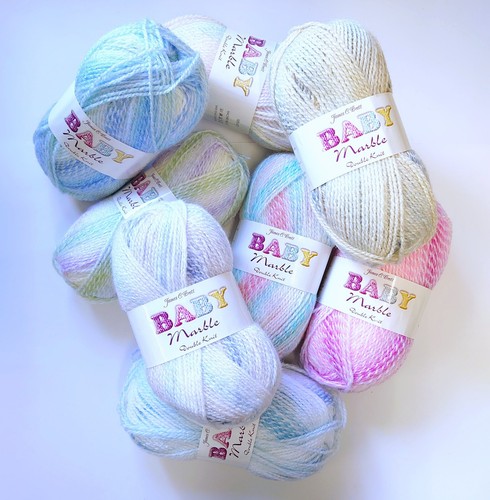 James C Brett Baby Marble DK Premium Acrylic Knitting Wool Yarn 100g | eBay