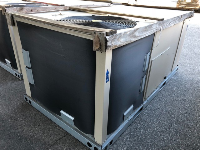 LENNOX 2 Ton Package Unit AC RTU 230v 1ph Gas Heat W/economizer KGA ...