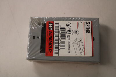 Wiremold NSB G2048 Raceway and Raceway Boxes EA | eBay