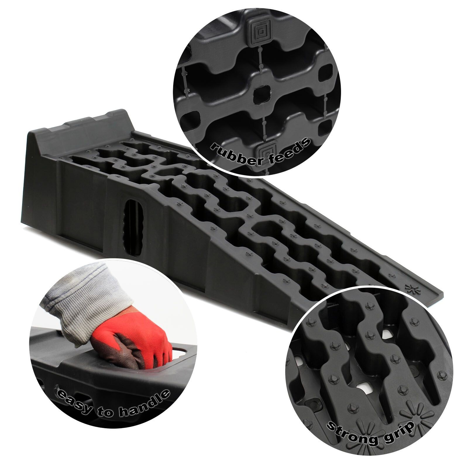 Max Heavy Duty Car Van Ramps 7 Ton 7000 KG GVW Low Clearance Vehicle ...