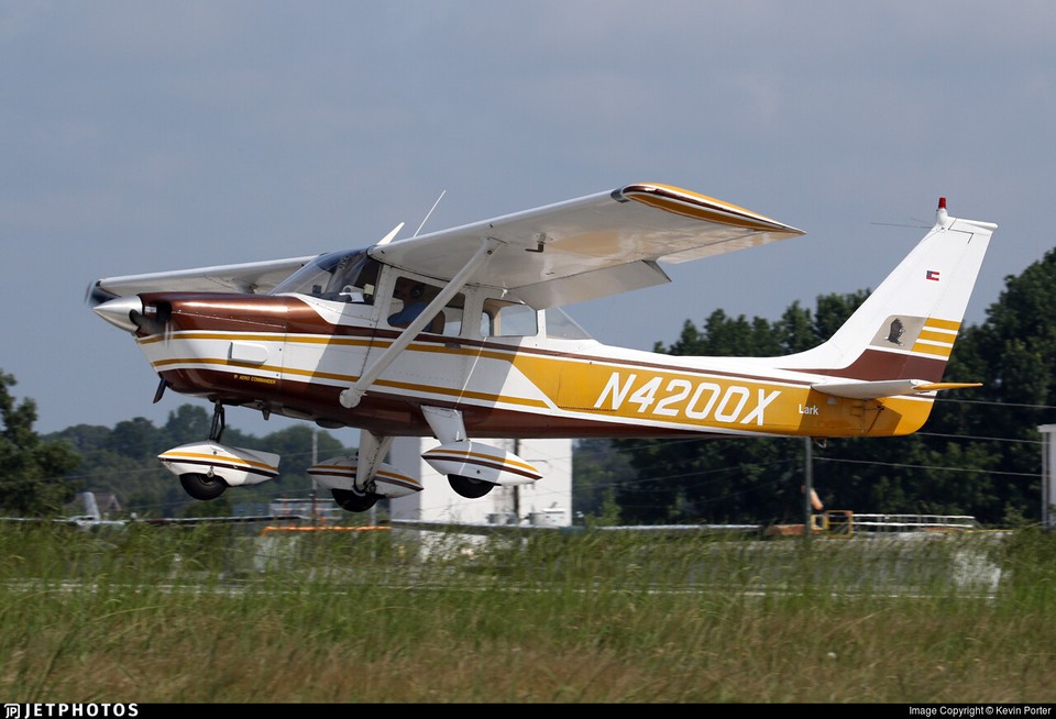 Lark Commander 180 Private Airplane Desktop Kiln Dried Wood Model Small ...