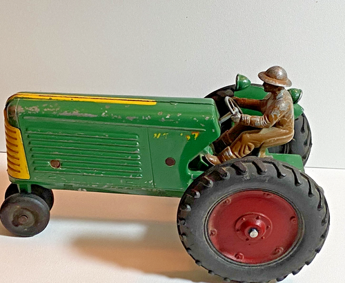 SLIK TOY Oliver 77 tractor with driver 1950's | eBay