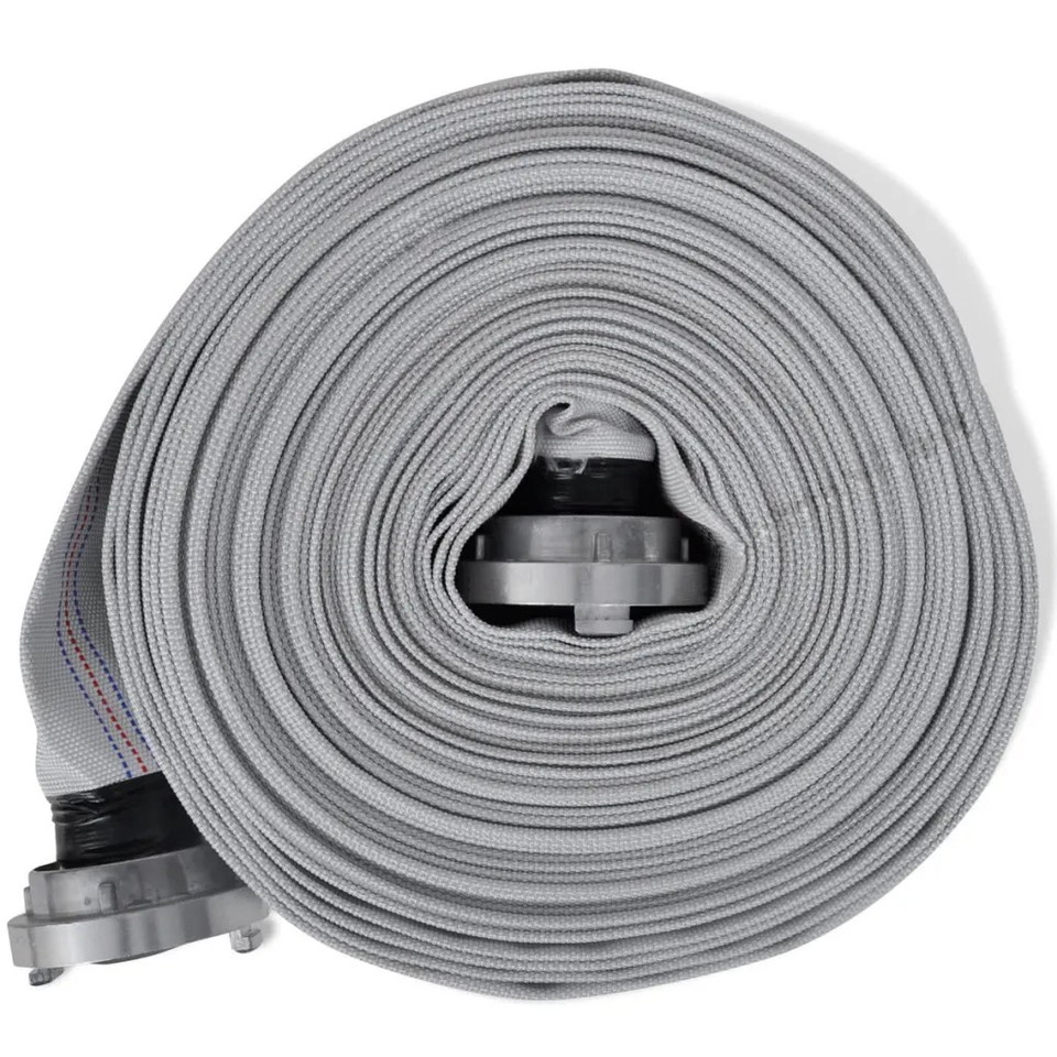Fire Flat Hose 20 m with C-Storz Couplings 2 Inch Water Hose Garden ...