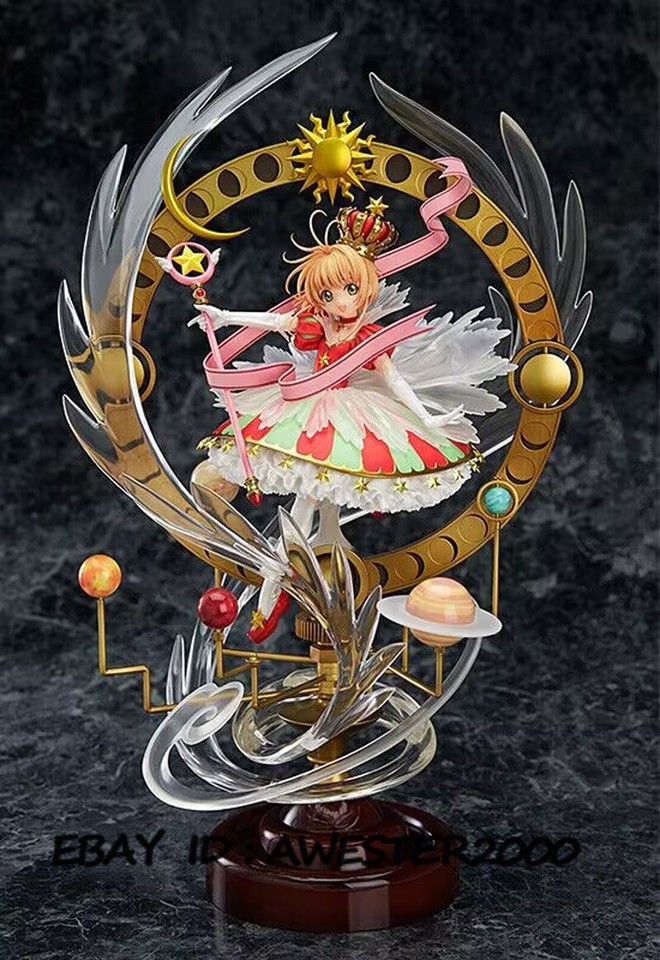 Card Captor KINOMOTO SAKURA deluxe edition 1/7 Scale Painted Figure ...