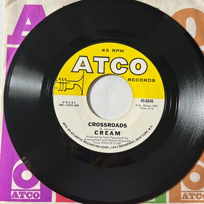 RARE 45 RPM RECORD: Cream Crossroads / Passing the Time (FH) | eBay