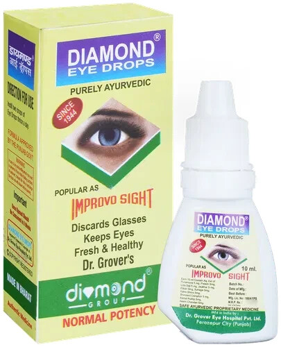 Diamond Eye Drops (10ml) Herbal Ayurvedic Eye Wellness | eBay