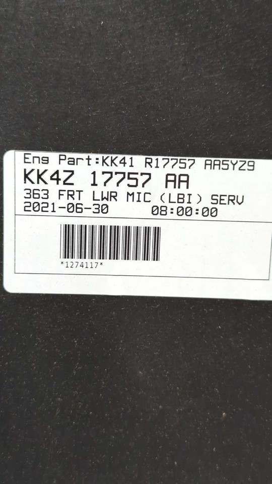 2015-2019 Ford Transit Front Lower Bumper Cover Gray KK4Z-17757-AA ...