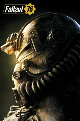 Poster Fallout 76 T-51b Cover Art PlayStation 4 Xbox One | eBay Australia