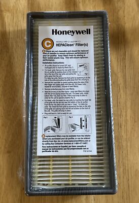 Honeywell HEPAClean Filter Models HRF-C1 and HRF-C2 Air Purifier N.0344 ...