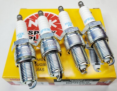 4 NGK Spark Plugs BPR9ES #7788 For Polaris Rush Axys Matryx Vr1 600 650 ...