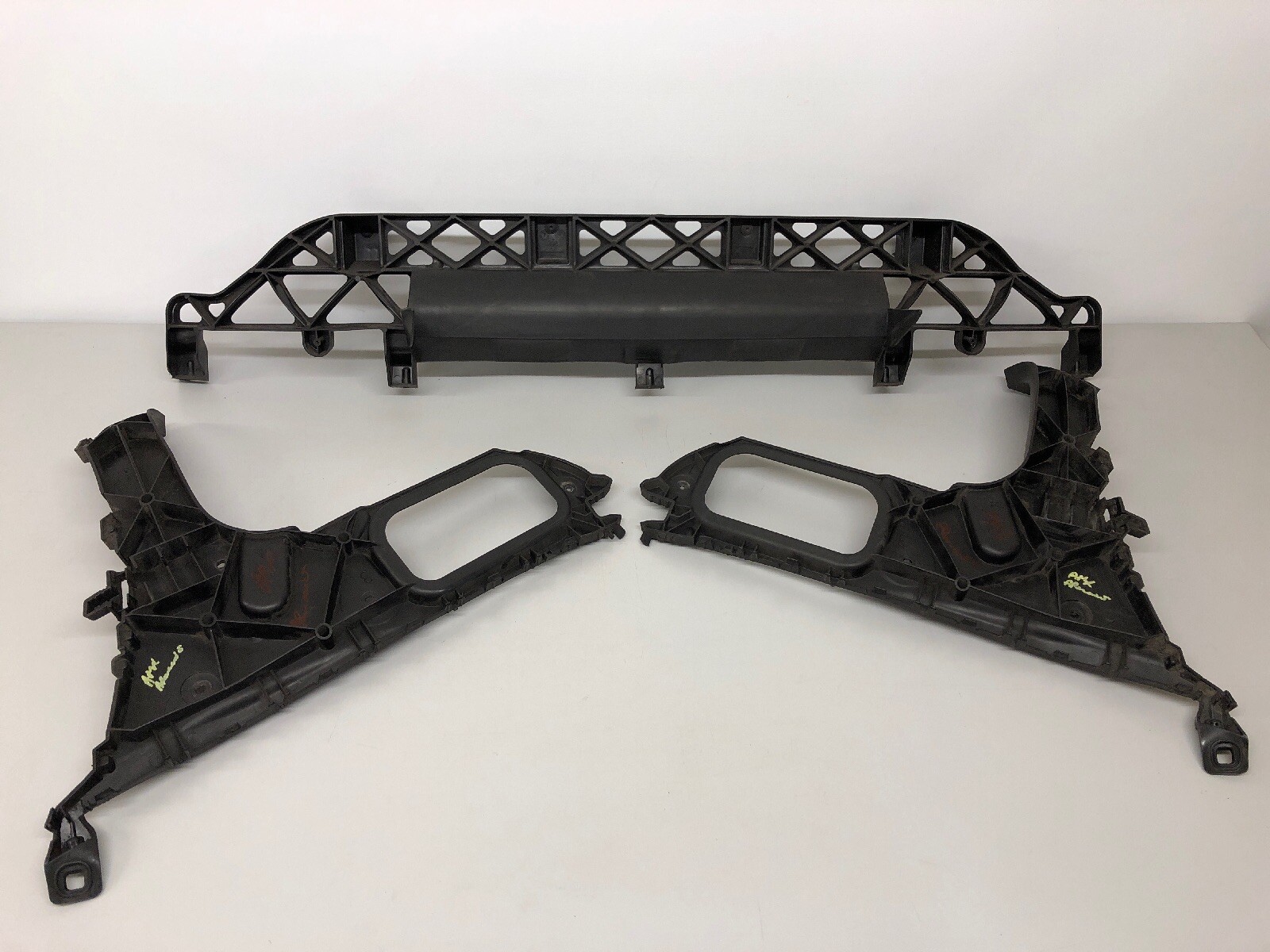 AUDI Q7 4L 4M REAR BUMPER SUPPORT BEAM AND SIDE BRACKETS 4L0807329 ...