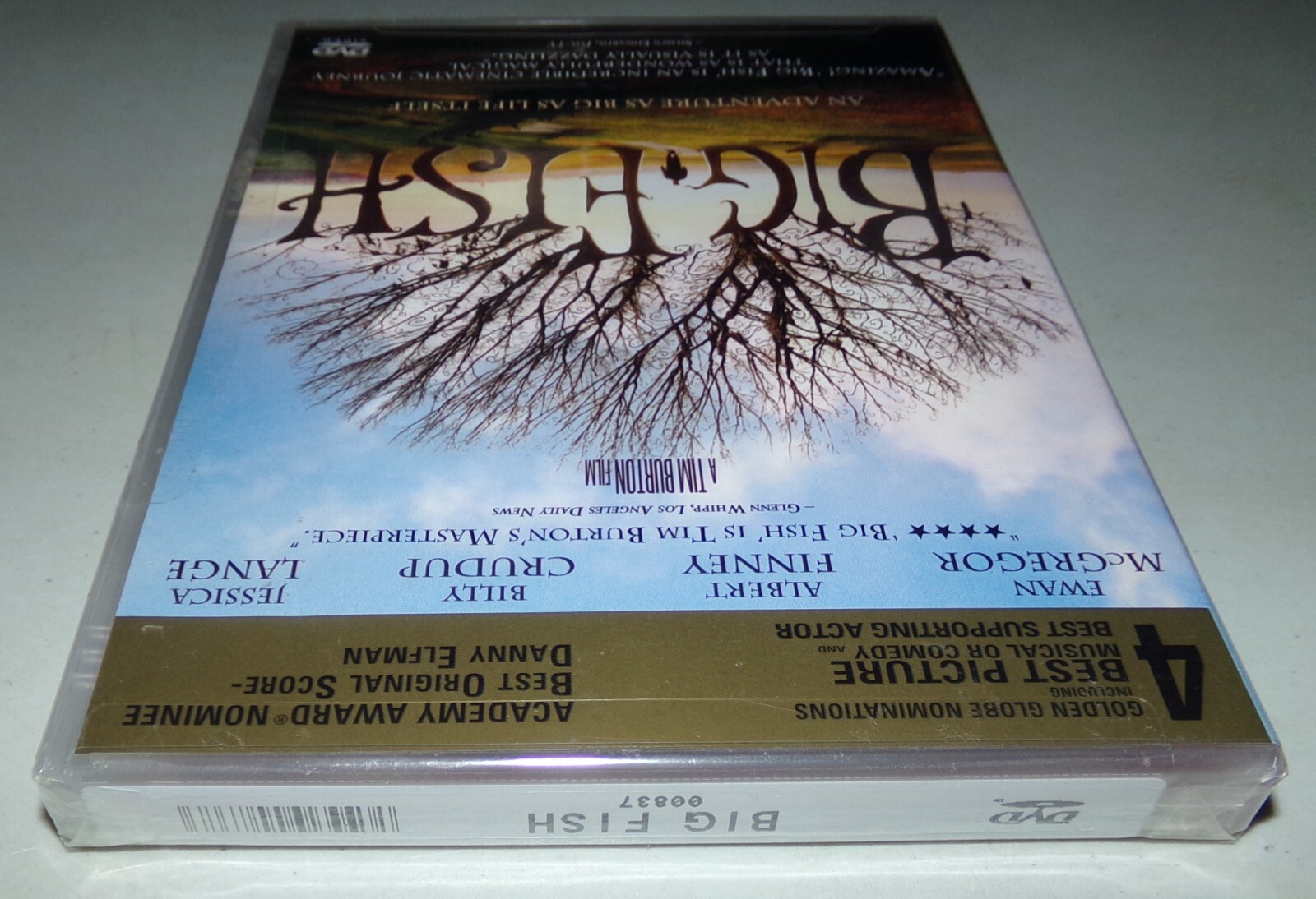 Big Fish (DVD, 2004, Widescreen) Ewan McGregor, Albert Finney, Jessica ...