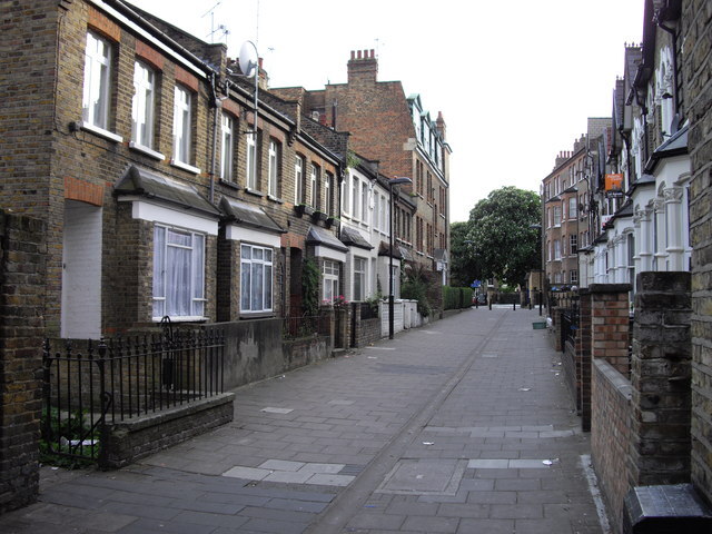 Photo 6x4 Clapton Passage Hackney Clapton Passage runs between the ...