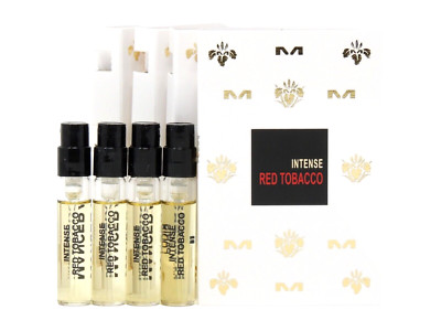 MANCERA INTENSE RED TOBACCO EDP 2.0ml .06fl oz x 4 COLOGNE SPRAY ...
