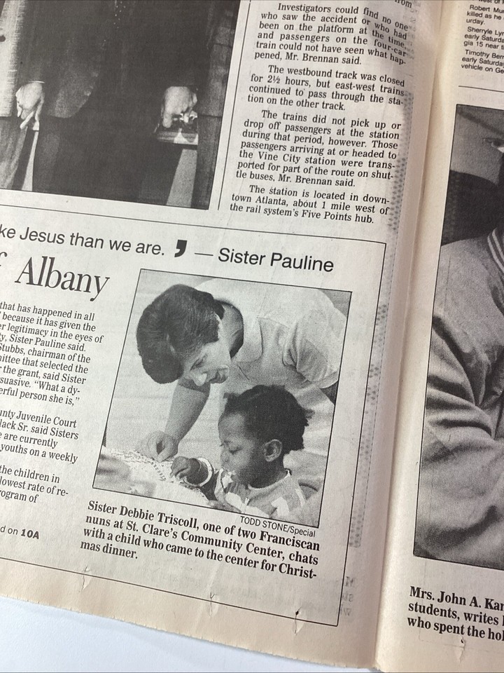 UGA Bulldogs Ray Goff GA Newspaper 1989 Jan 3 Keysville Wallace Beegle ...