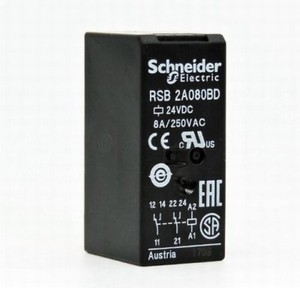 Schneider relay rsb2a080bd 8a 2rt 24vdc = 415290240010 = omron finder ...