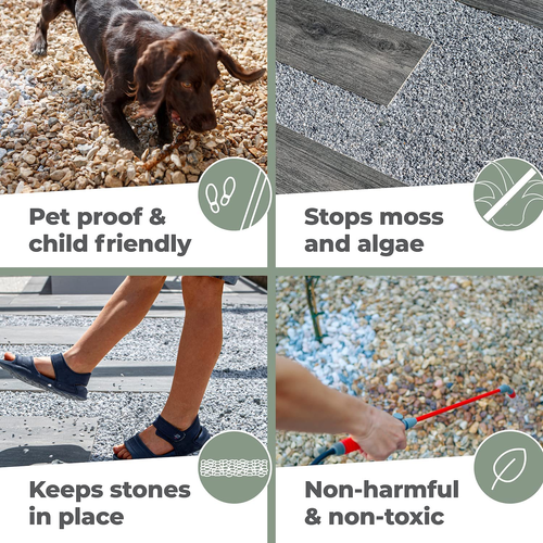 Vuba Easihold Resin Binder for Gravel Stones Mulch & Bark - Non Toxic ...