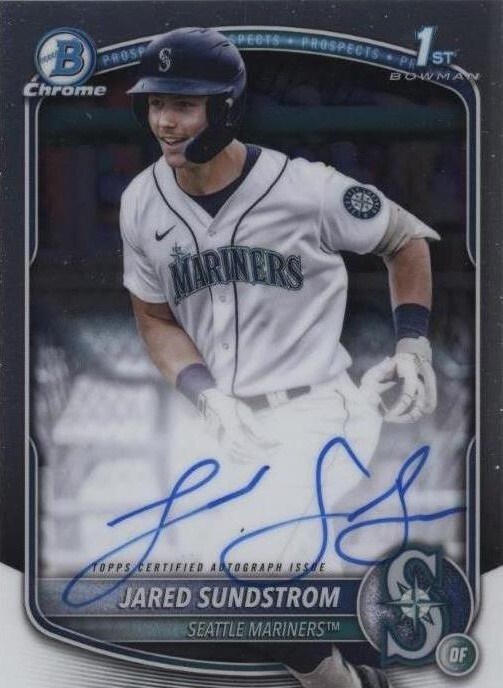2025 Bowman - Chrome Prospect Autographs Jared Sundstrom #CPA-JSU (AU ...