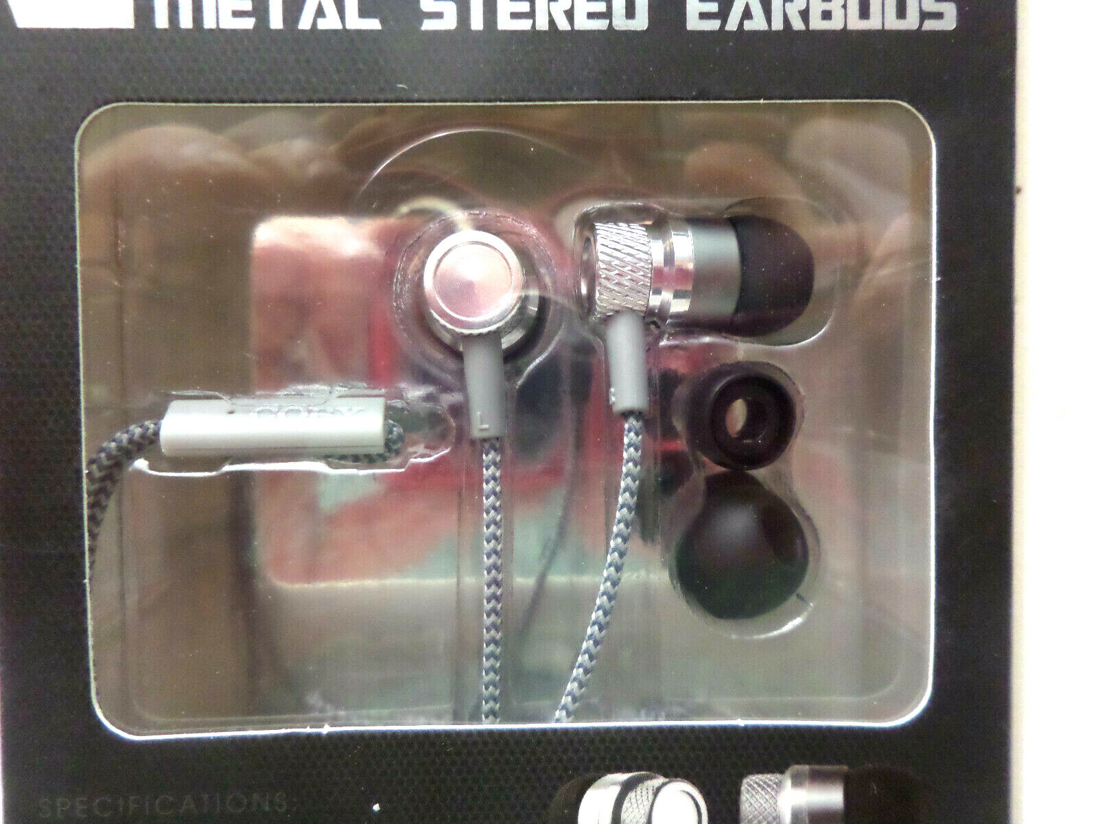 Coby Jammerz Metal Stereo Earbuds Cve200 Black for sale online | eBay