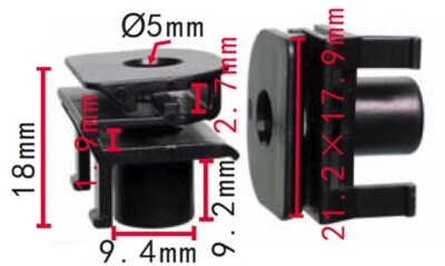 20PCS Fit Toyota Lexus Retainer Nut Clip 521150R030 by Autobahn88 ...