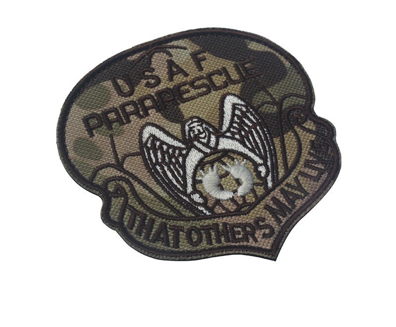 PJ USAF PARARESCUE THAT OTHERS MAY LIVE MEDEVAC TCCC PEDRO HOOK PATCH ...