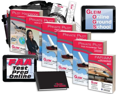 Gleim Deluxe Private Pilot Kit Online Ground School, Test Prep [GLEIM ...