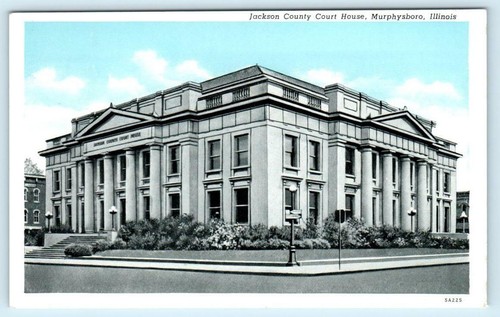 MURPHYSBORO, Illinois IL ~ JACKSON COUNTY COURT HOUSE ca 1920s-30s ...