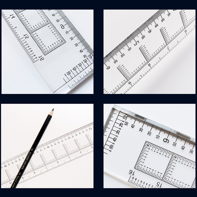 Precise and Easy-to-Read Geographical Coordinate Ruler 1:50000 Ratio ...