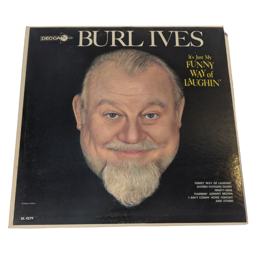 Burl Ives – It’s Just My Funny Way of Laughin’ LP | Decca DL 4279 Vinyl ...