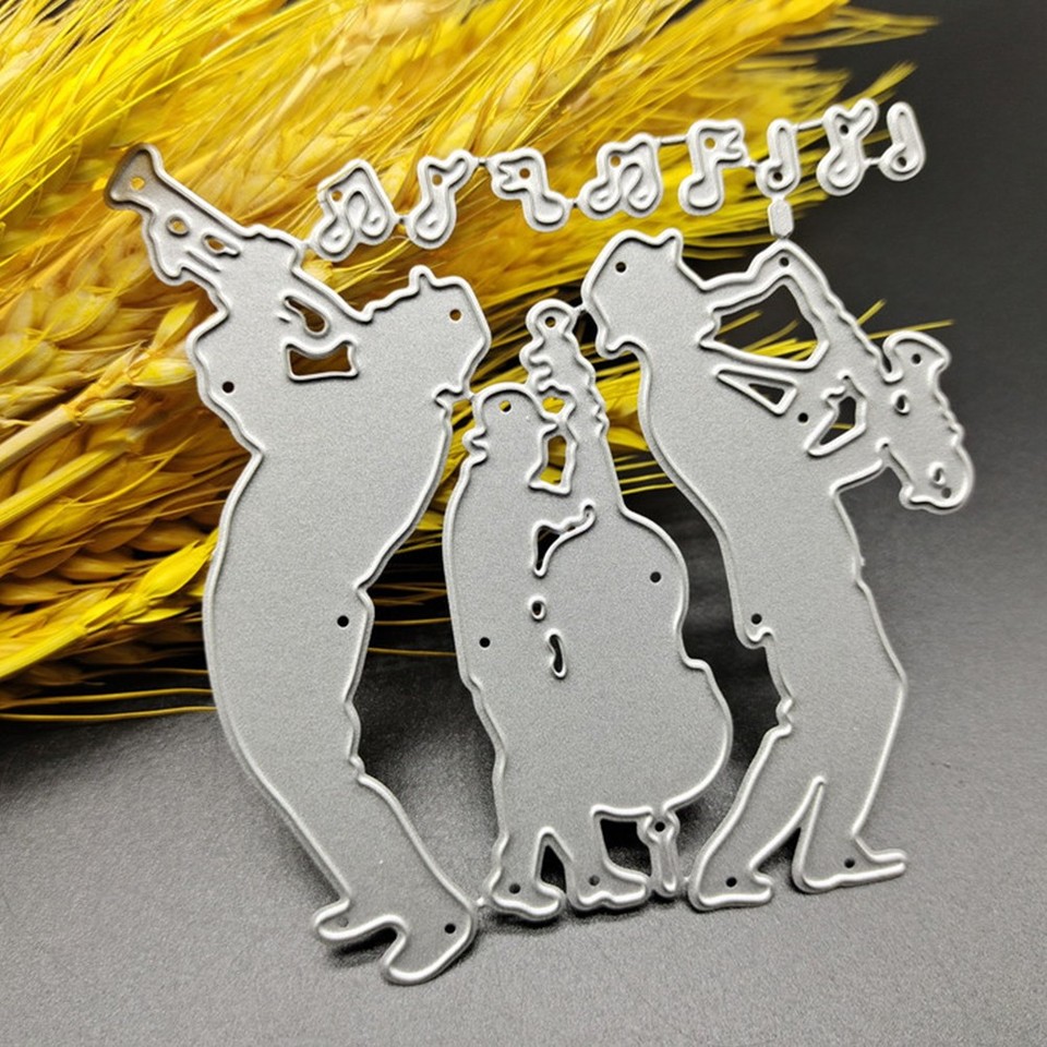 Craft Dies Scrapbook Cut Music Note Template Stencil Metal Cutting ...