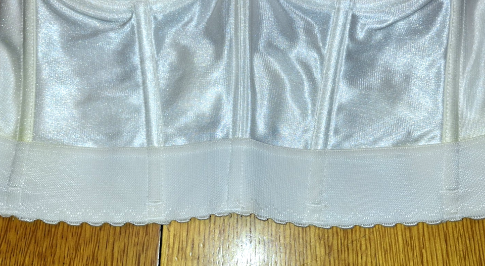 Vtg Exclusively Yours' 7894 Bustier Bra Ivory White Strapless Low Back ...