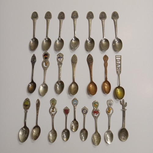 Vintage baby spoons from the 1950's to the 1960's Metal Brass, Copper ...