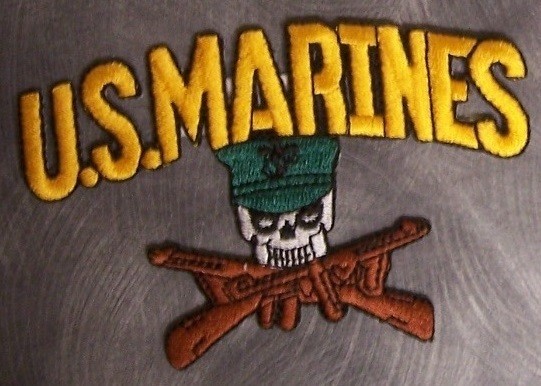 Embroidered Military Patch USMC Marine Corps Warrior freeform NEW | eBay
