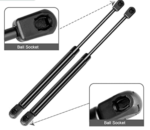 Pair Tailgate Boot Trunk Gas Struts for Ford Focus hatch LW 2011-2013 ...