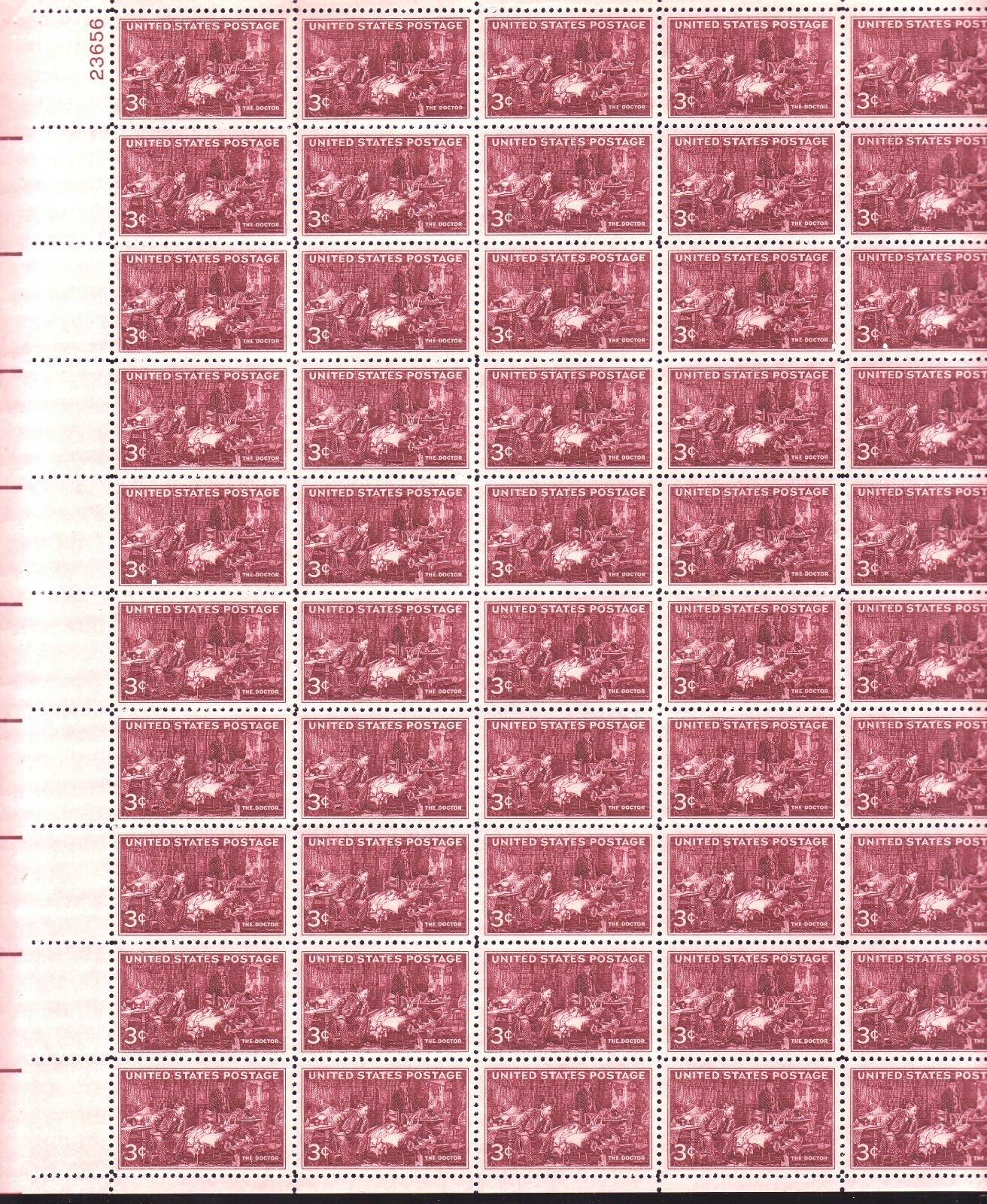 #949 HONORING DOCTORS MINT SHEET. F- VF NH. BCV $16 | eBay