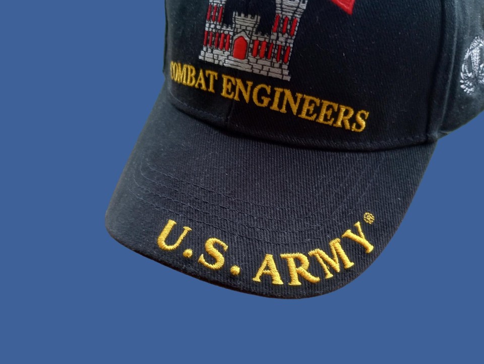 U.S ARMY COMBAT ENGINEERS SAPPER HAT ESSAYONS OFFICIAL LICENSED BALL ...