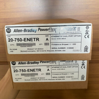 New Sealed 20-750-ENETR SER A PowerFlex 750 2-P ENet/IP Module 1PCS | eBay