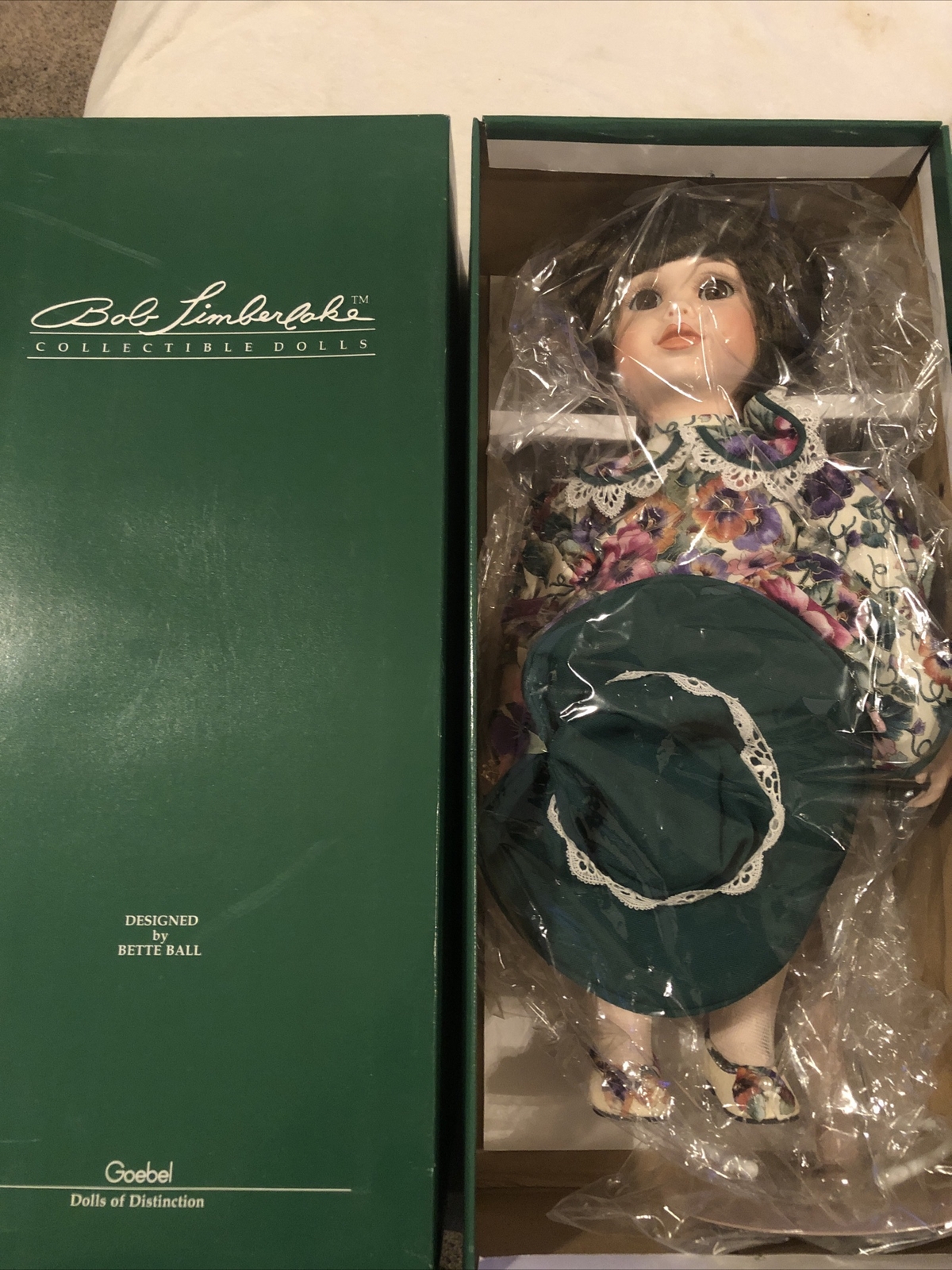 Kate Bob Timberlake Goebel Bette Ball Porcelain 18" Music Box Art Doll ...