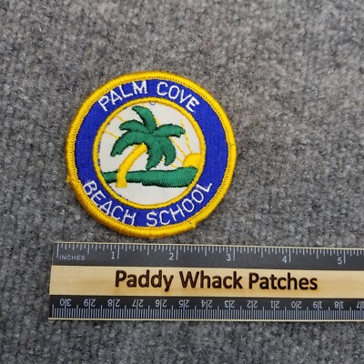 Vintage Palm Cove Beach School Patch | eBay Australia
