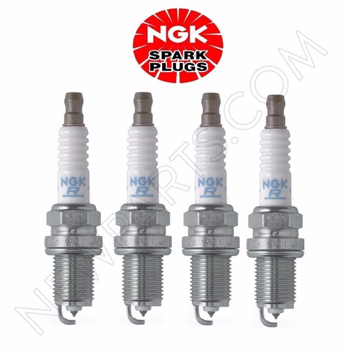 4 X New NGK Laser Platinum Resistor Performance Power Spark Plugs ...