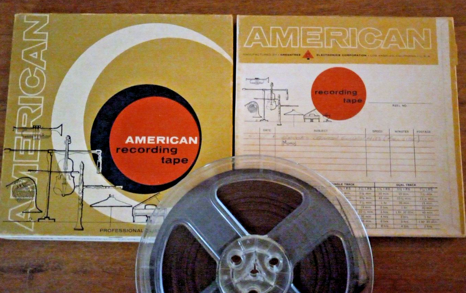 Pre-Recorded Tapes~ 1/4” Reel To Reel Tape Lot~ Various Brands, See ...